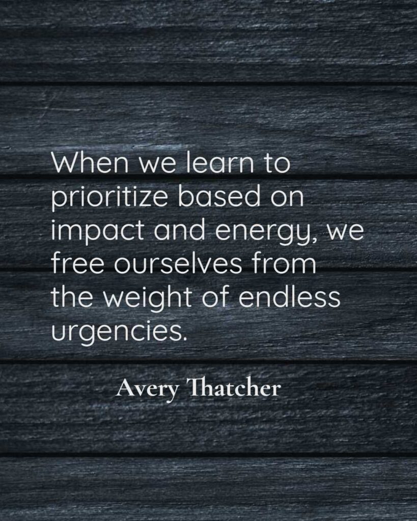 How to Prioritize Tasks When Everything Feels Important – Becoming Avery